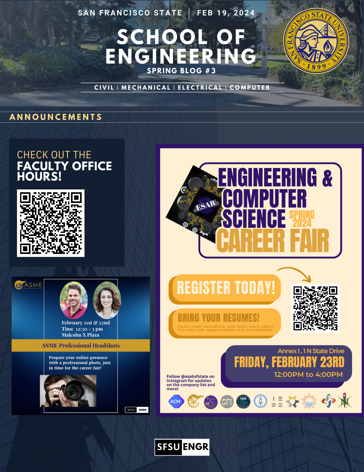 Weekly Emails | School of Engineering